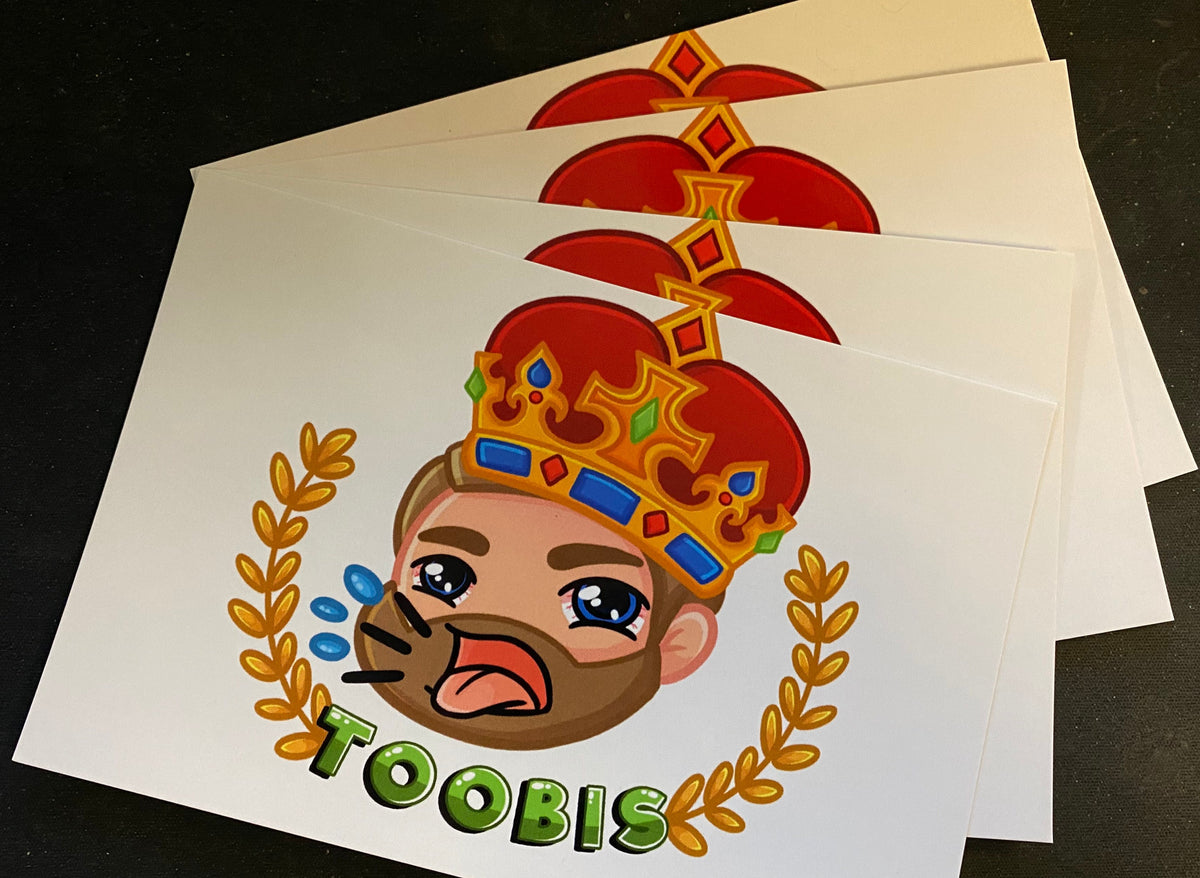 Toobis Logo Postcard – toobismerch.com
